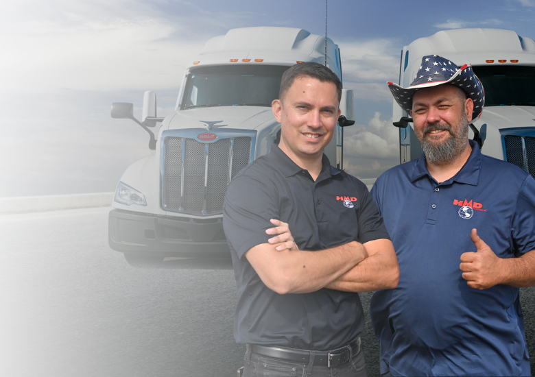 Team Truck Driving Jobs at HMD Trucking